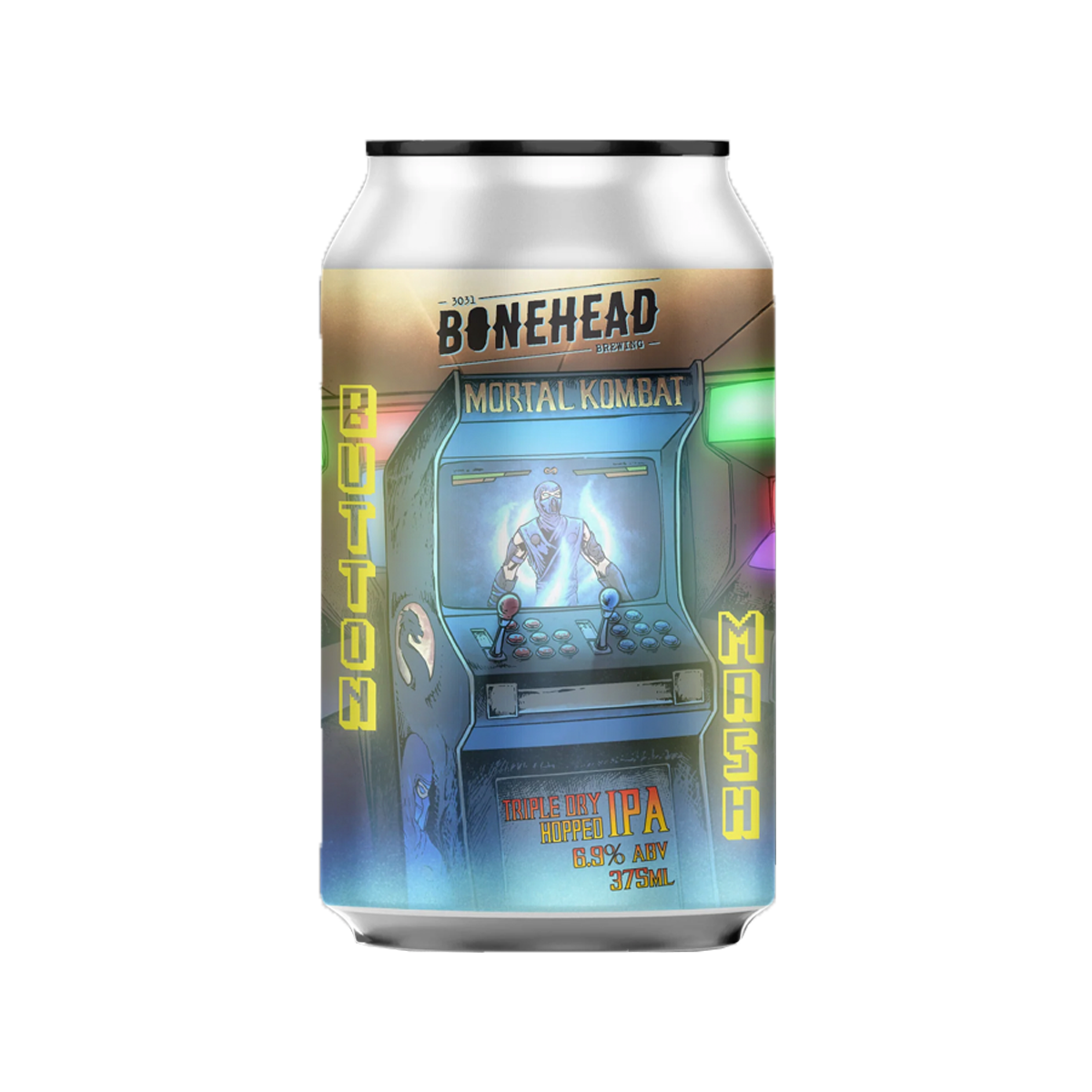 Bone Head Brewing - Button Mash TDH IPA 6.9% 375ml Can – Beer 360