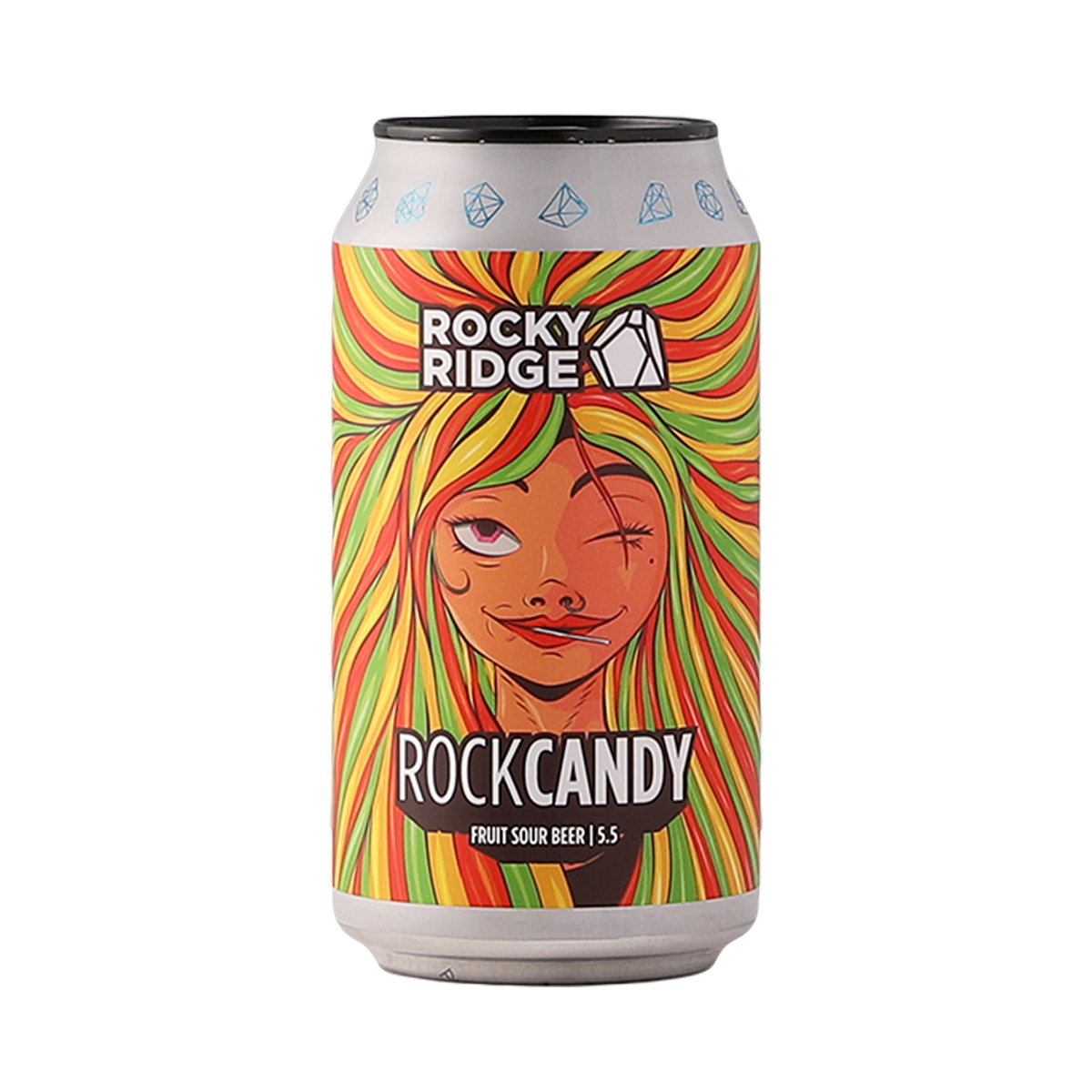 Rocky Ridge Brewing Co - Rock Candy Fruit Sour 5.5% 375ml Can – Beer 360