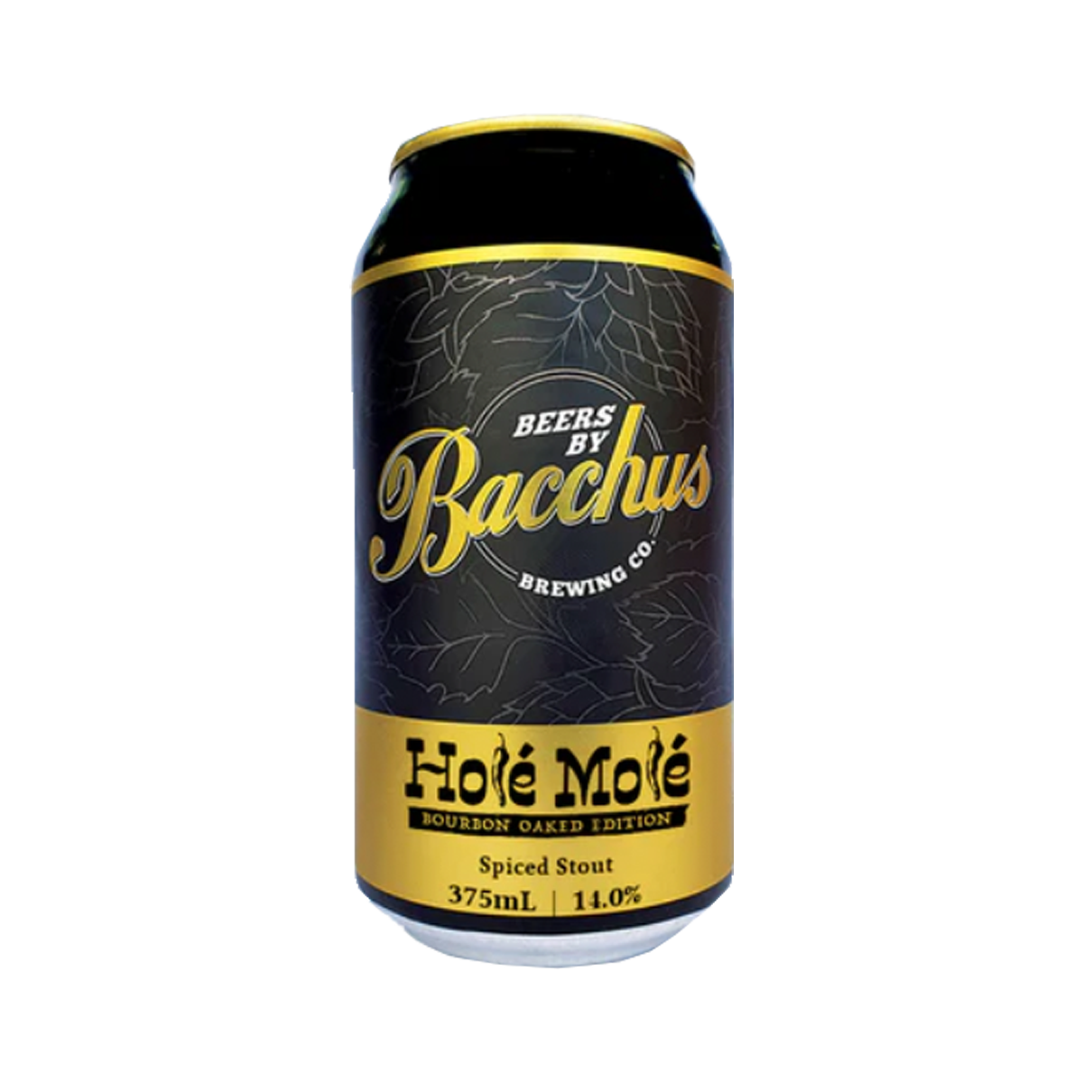 Bacchus Brewing Co - Hole Mole Spiced Stout 13.6% 375ml Can – Beer 360