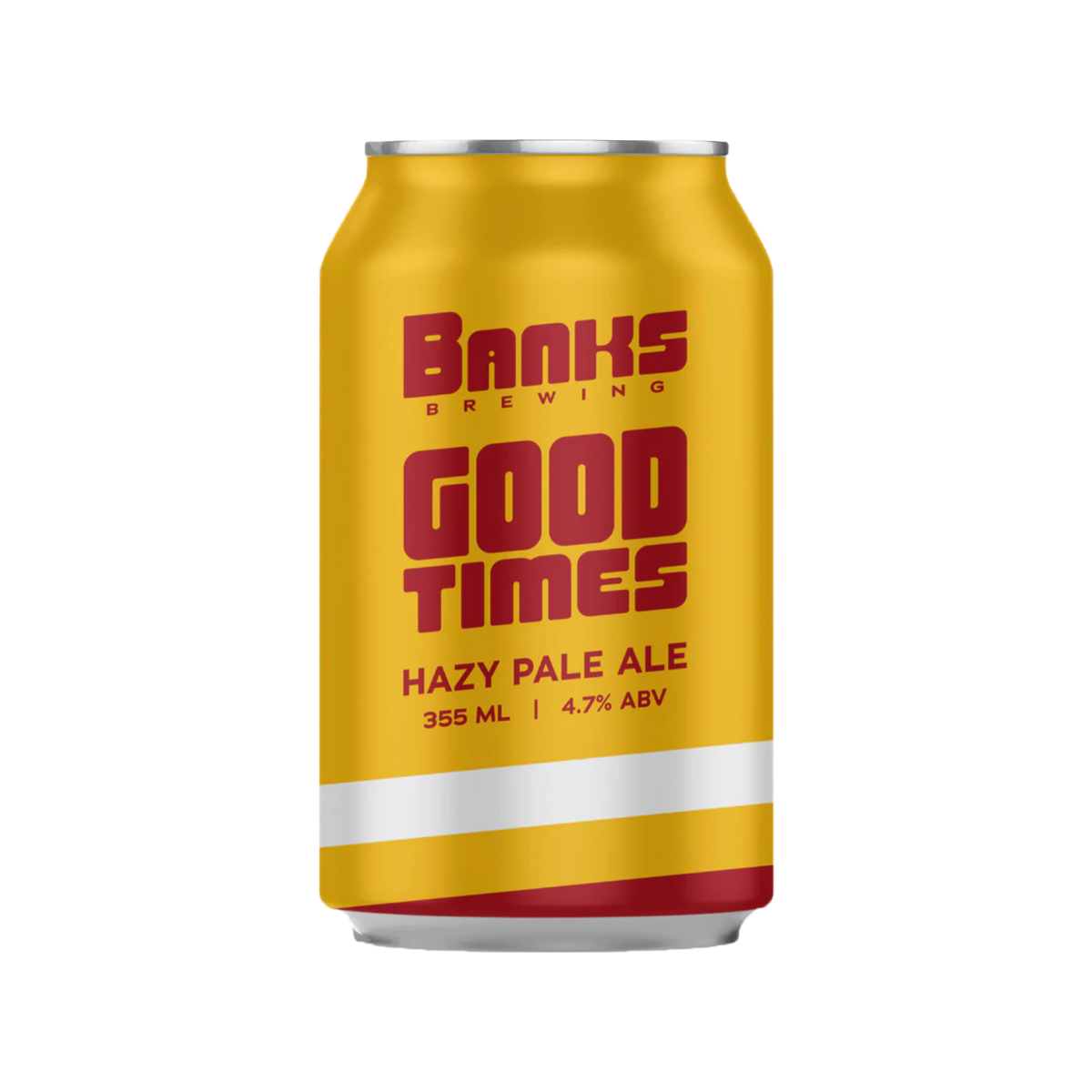 Banks Brewing - Good Times Hazy Pale Ale 4.7% 355ml Can – Beer 360
