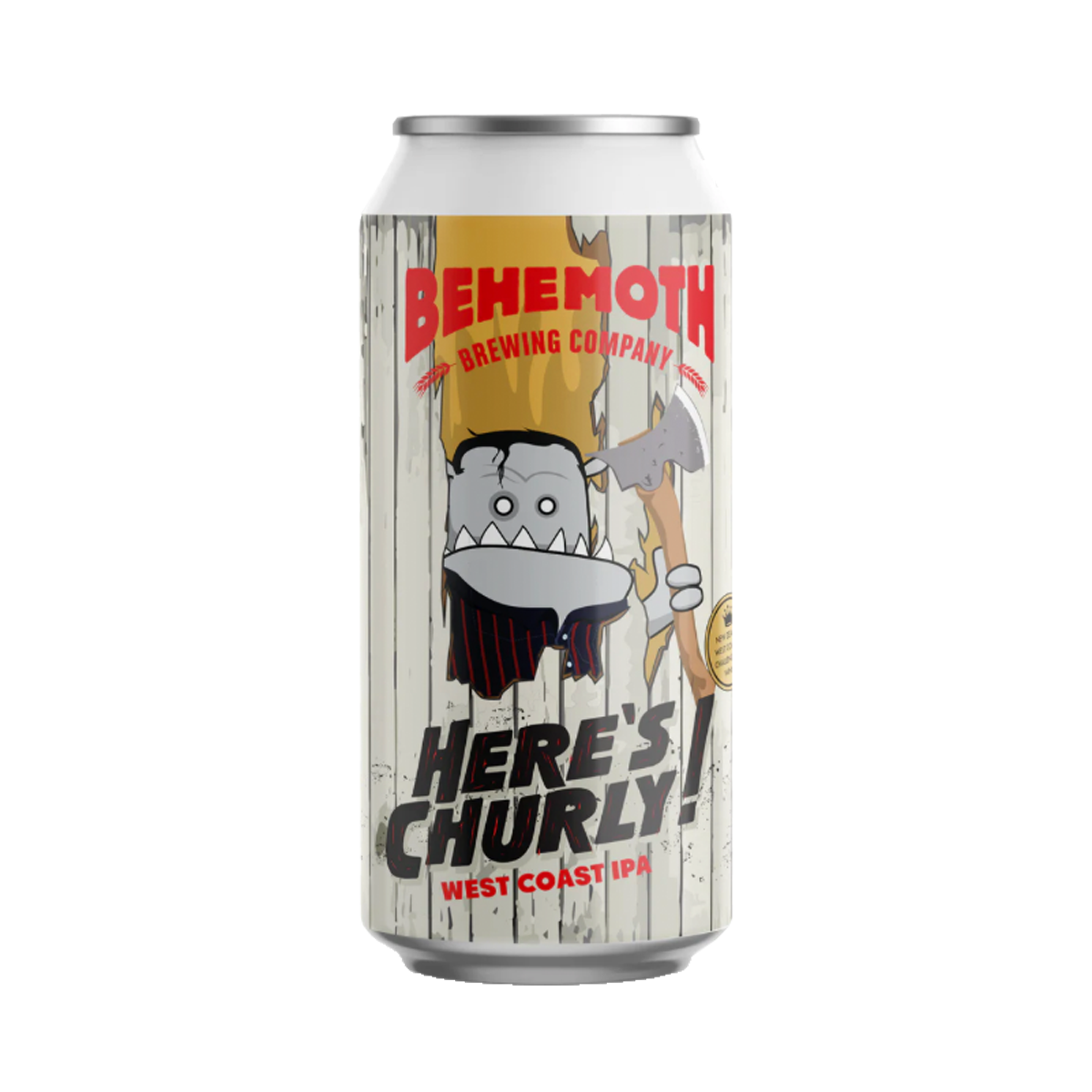 Behemoth Brewing Co - Here's Churly West Coast IPA 6.8% 440ml Can ...