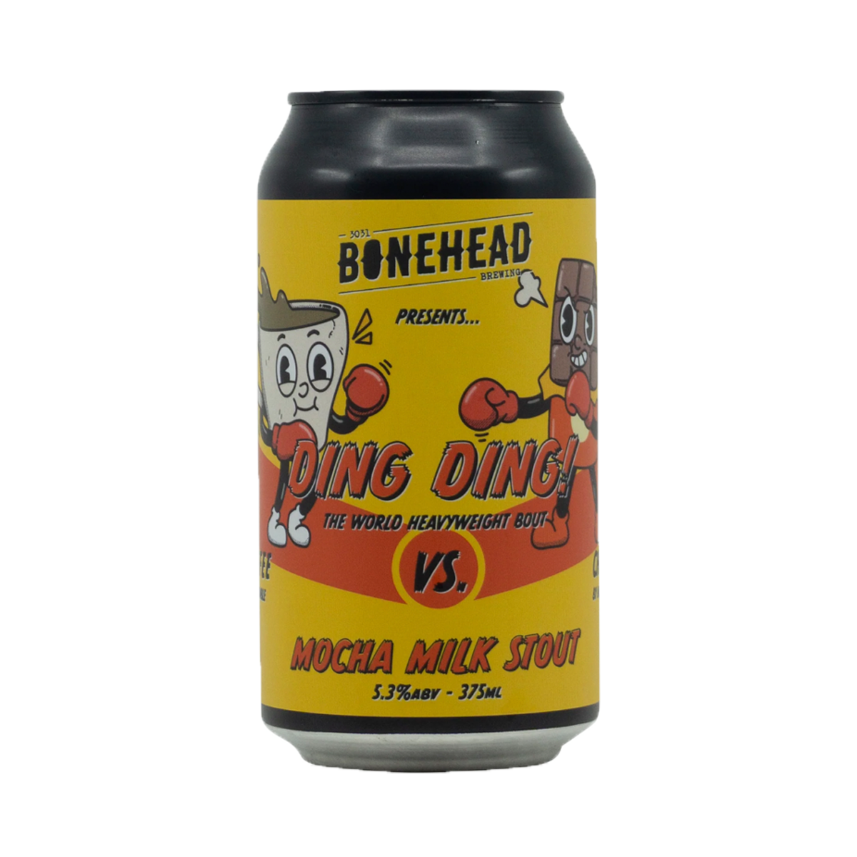 Bone Head Brewing - Ding Ding! Mocha Milk Stout 6% 375ml Can – Beer 360