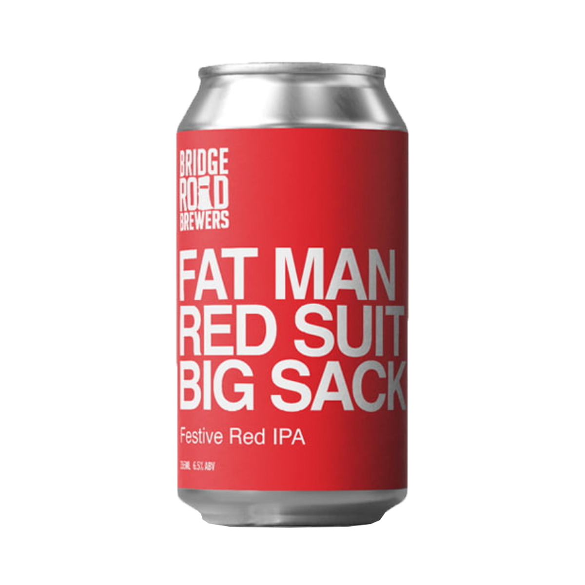 Bridge Road Brewers - Fat Man Red Suit Big Sack Festive Red IPA 6.5% 3 ...