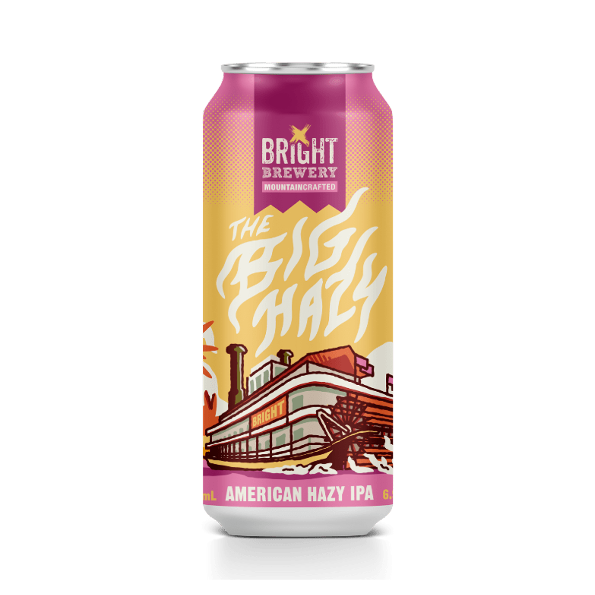 Bright Brewery - The Big Hazy American IPA 6.9% 440ml Can – Beer 360