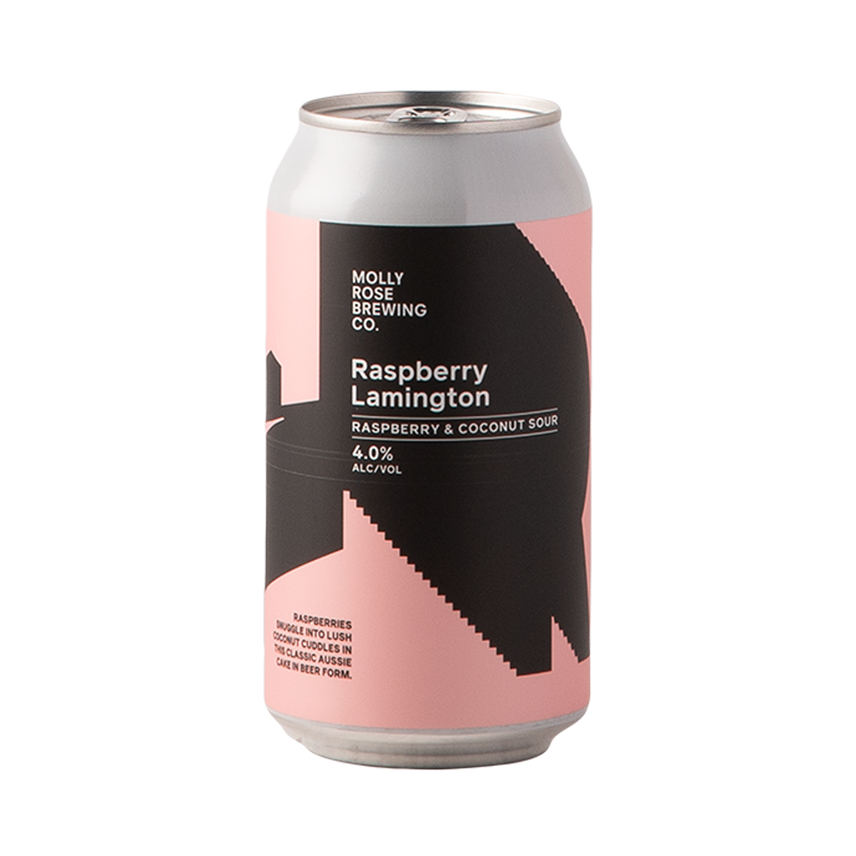 Molly Rose Brewing - Raspberry Lamington Sour 4% 375ml Can – Beer 360
