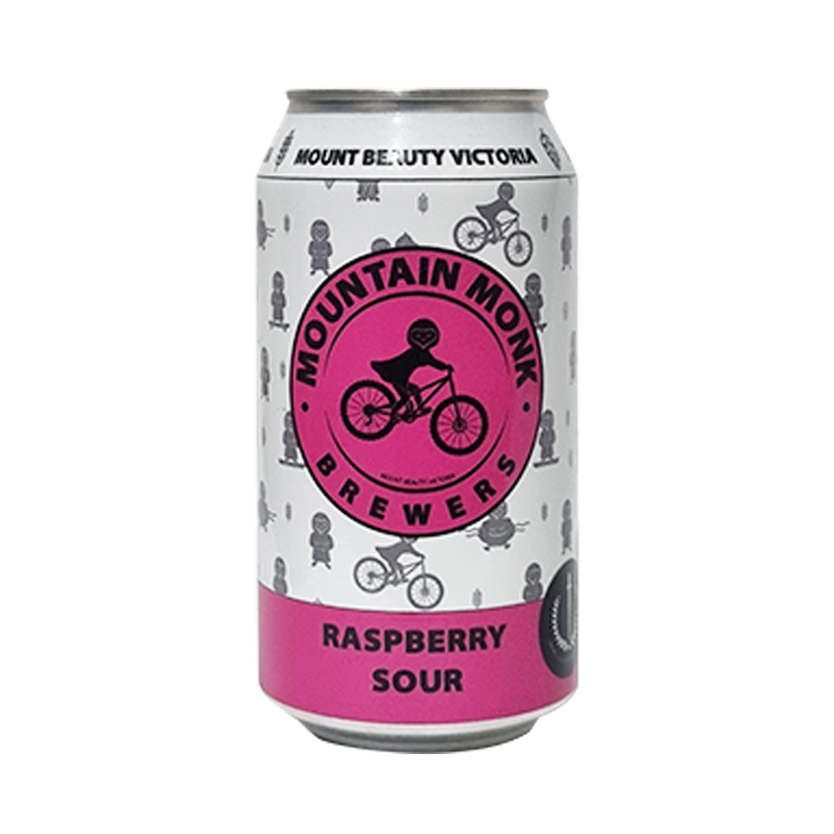 Mountain Monk Brewers - Raspberry Sour 4.6% 375ml Can – Beer 360