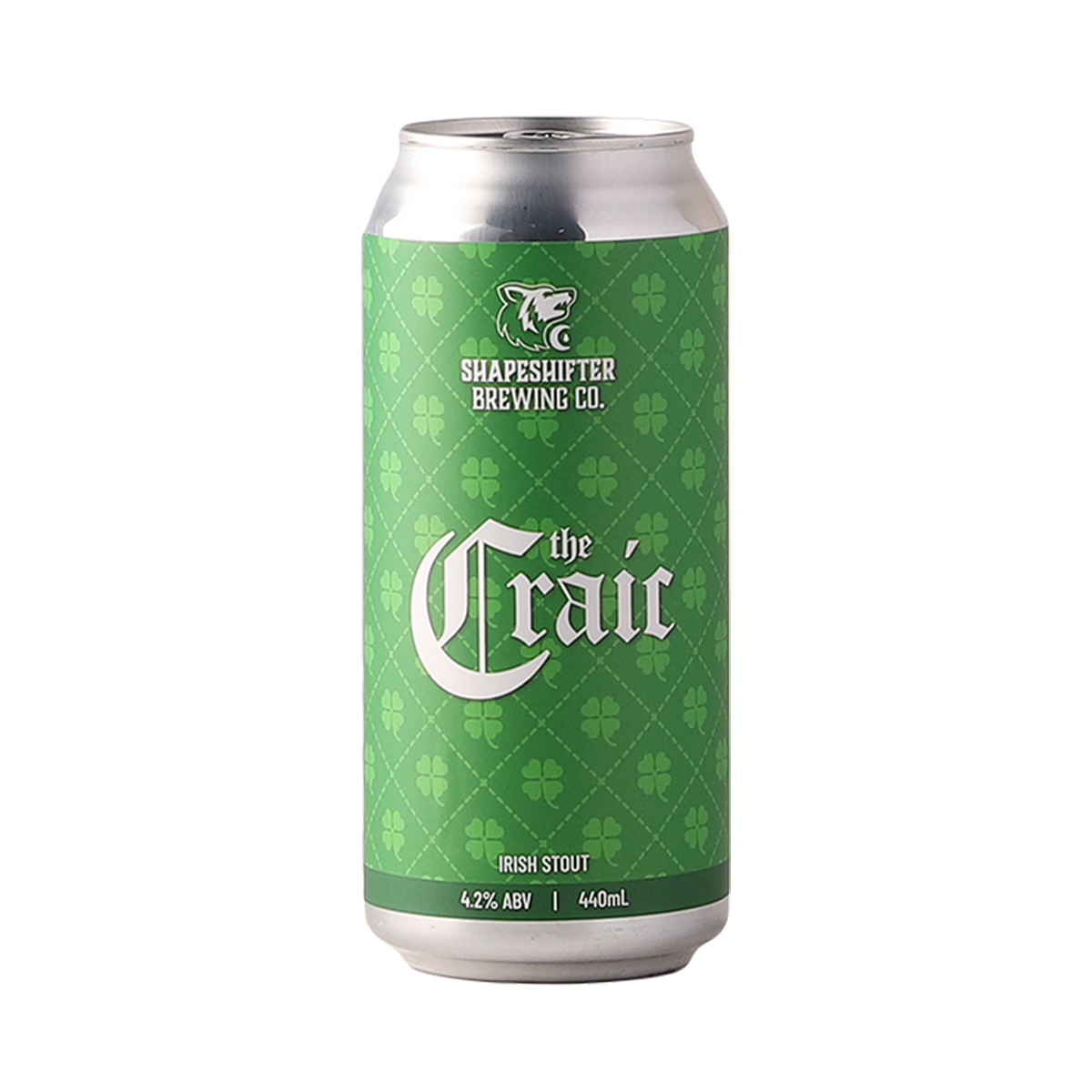 Shapeshifter Brewing Co - The Craic Irish Stout 3.6% 440ml Can – Beer 360