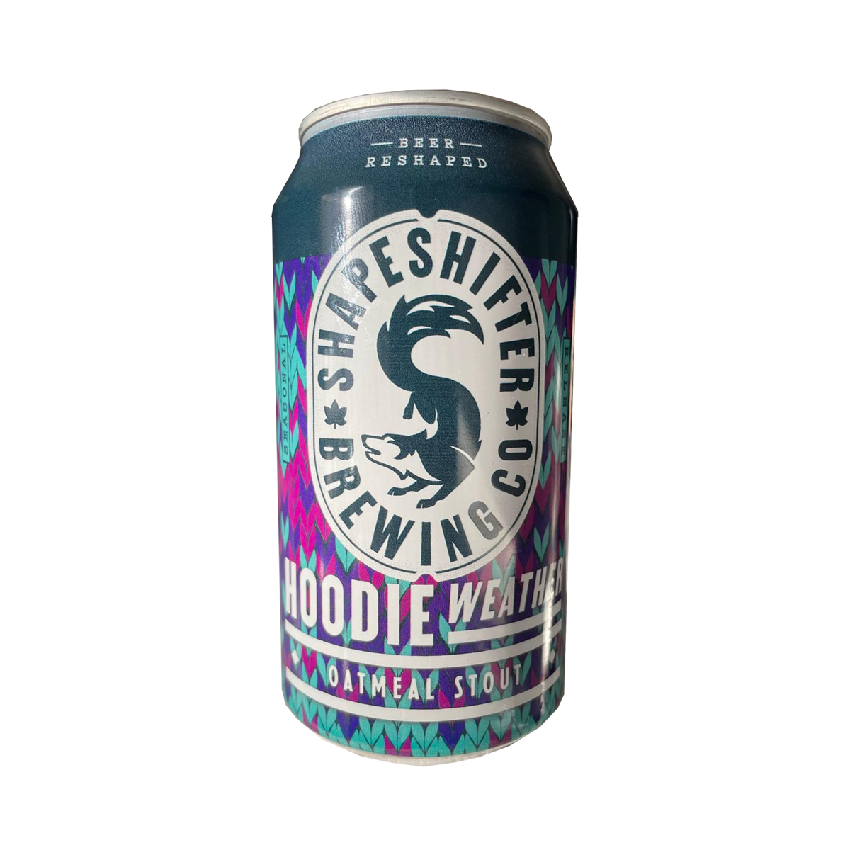 Shapeshifter Brewing Co - Hoodie Weather Oatmeal Stout 5% 375ml Can ...