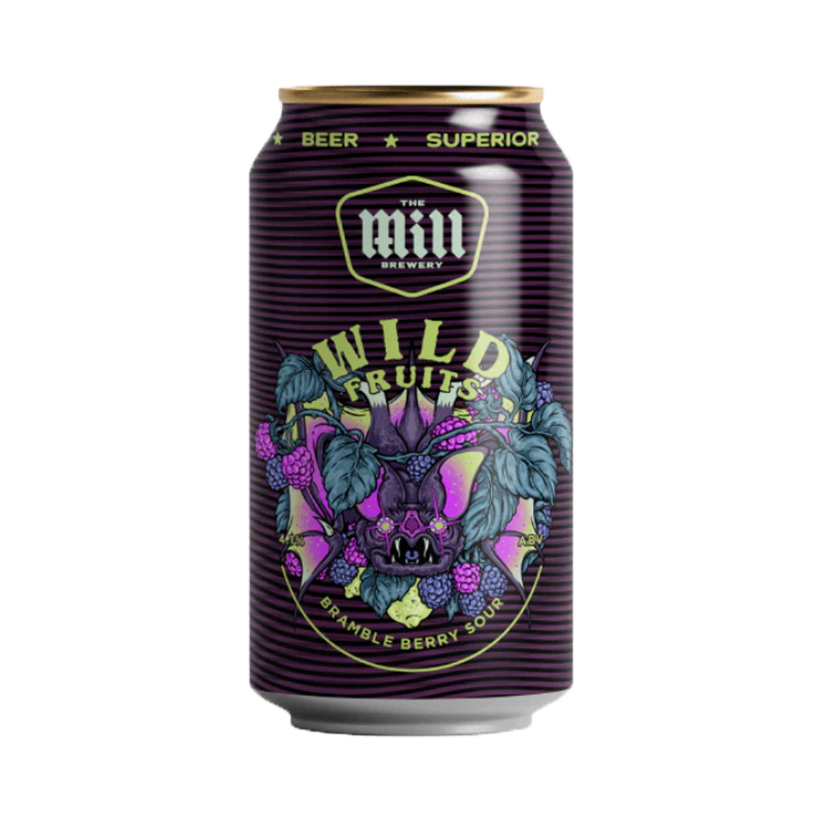 The Mill Brewery - Wild Fruits Bramble Berry Sour 4.1% 375ml Can – Beer 360