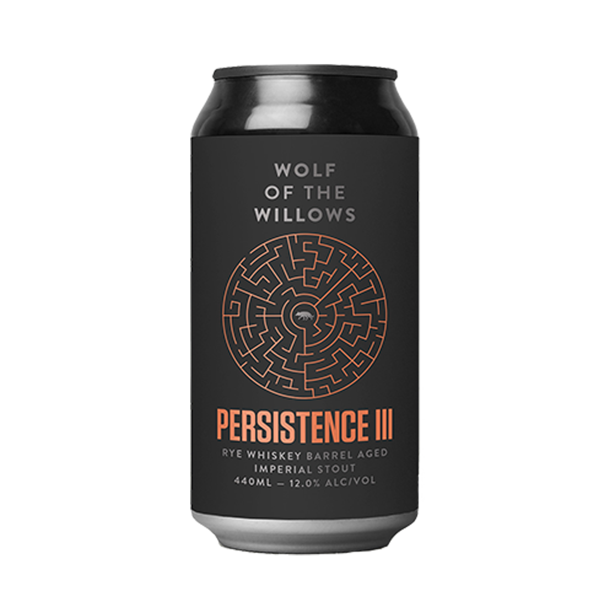 Wolf of the Willows Brewing Co - Persistence 3 Rye Whiskey BA Imperial ...