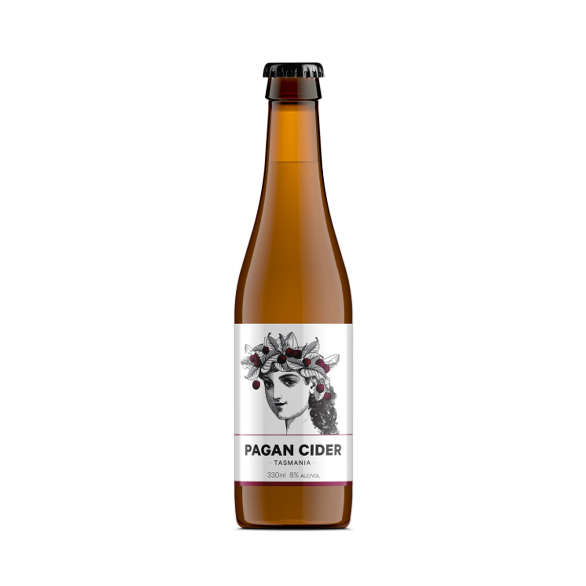 Pagan - Cerise Apple Cherry Cider 8% 330ml Bottle – Beer 360